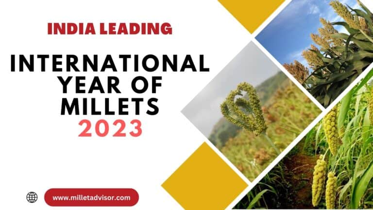 International Year of Millets 2023: India taking the Lead - Millet Advisor